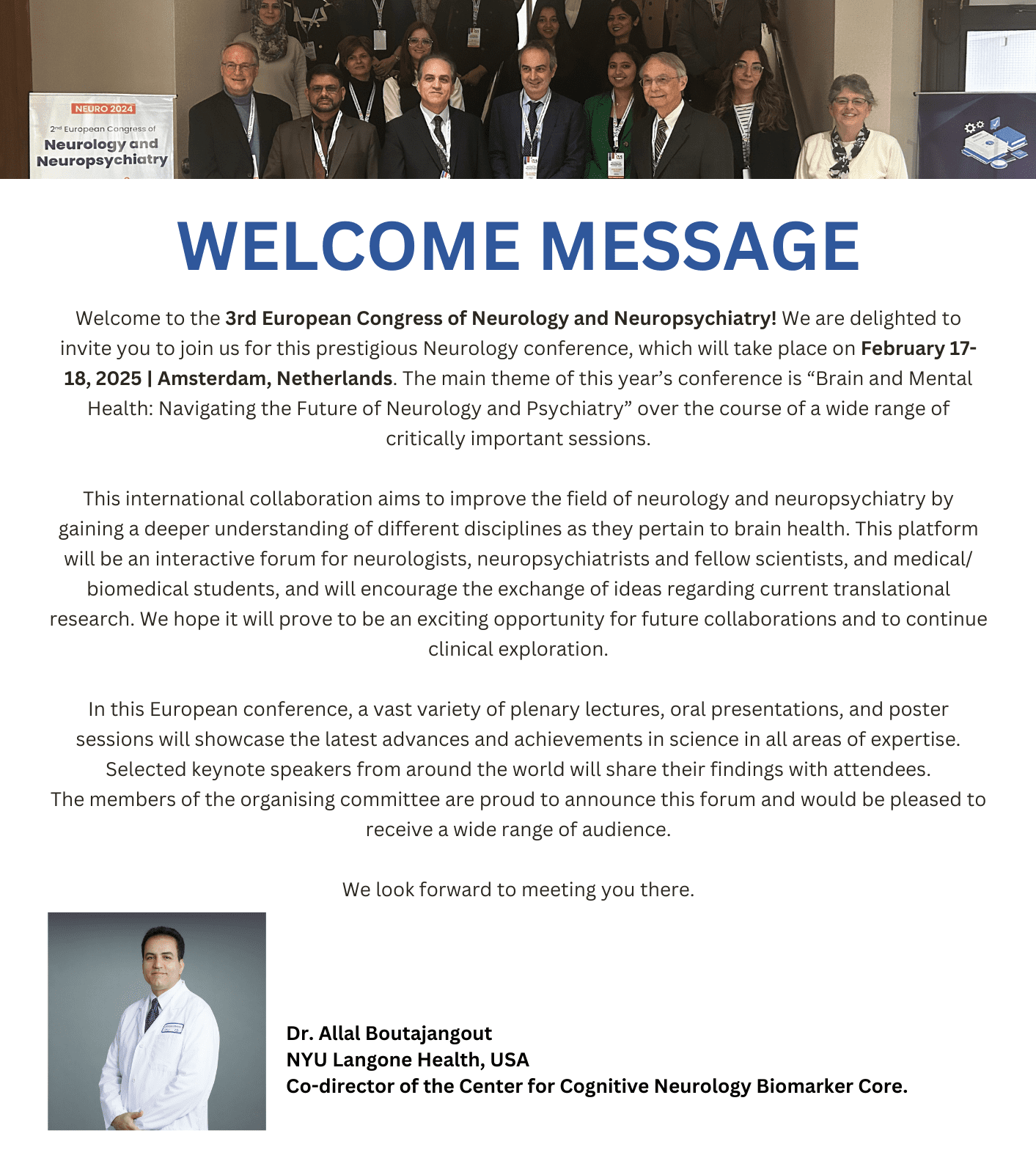 Neurology Conference 2025 | European Neuro Congress & Psychiatry